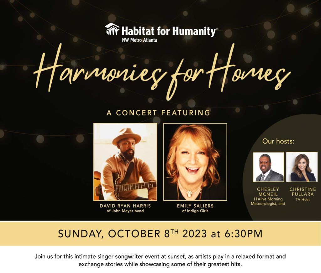 Artists Emily Saliers & David Ryan Harris to Headline Harmonies for ...