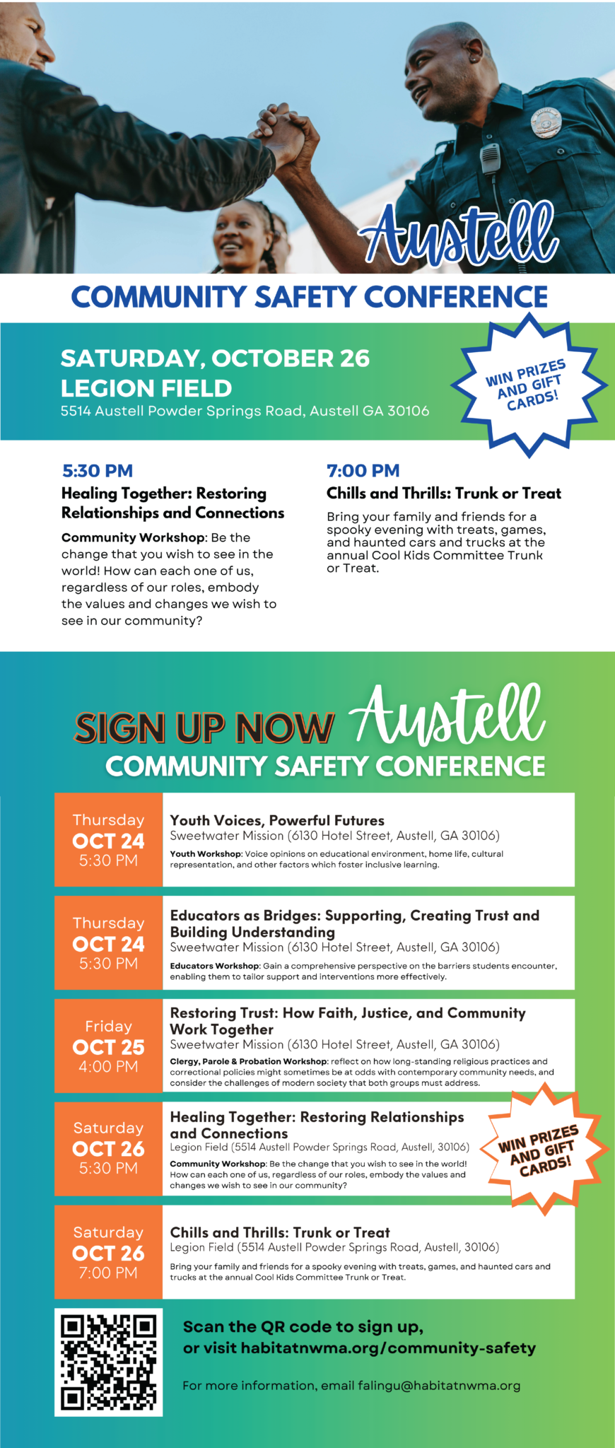 Austell Community Safety Conference – NW Metro Atlanta Habitat for Humanity